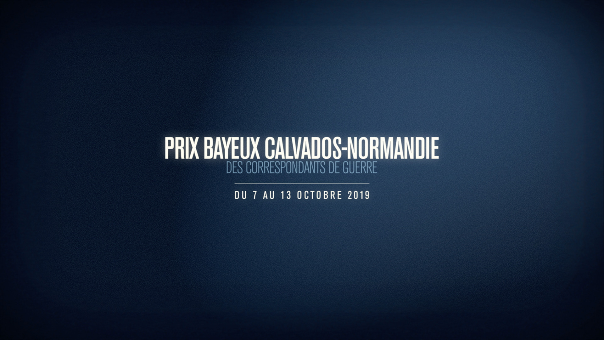 2019 Bayeux Calvados-Normandy Award: The complete ceremony - Bayeux Calvados-Normandy Award